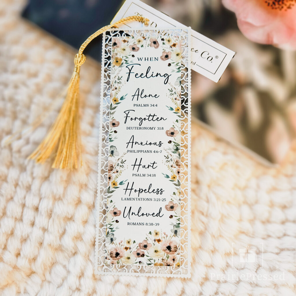 When Feeling... Bookmark Gold | MOMS Canada